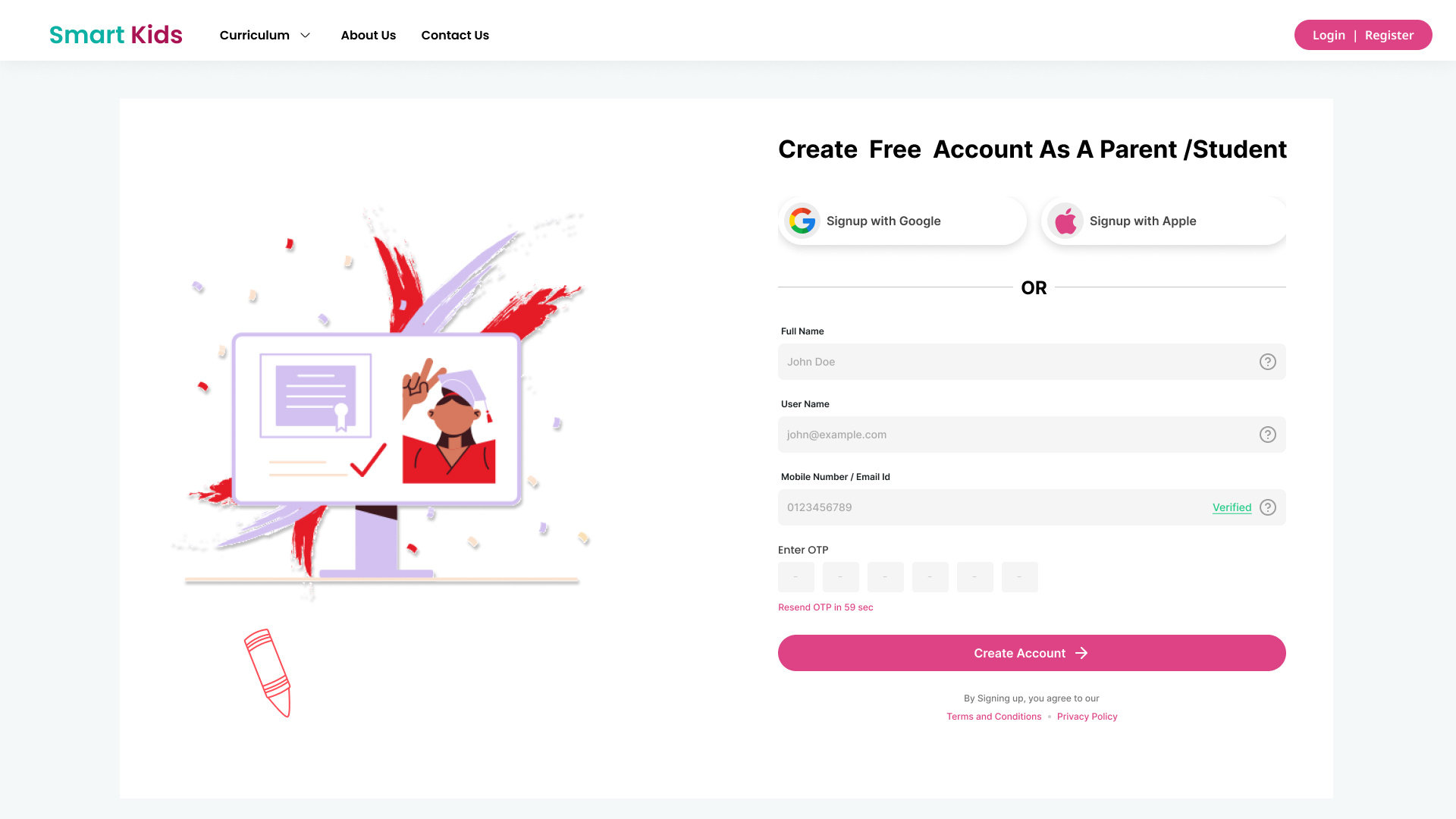 User Onbording /Registration Ui Design by Shivani Rathore on Dribbble