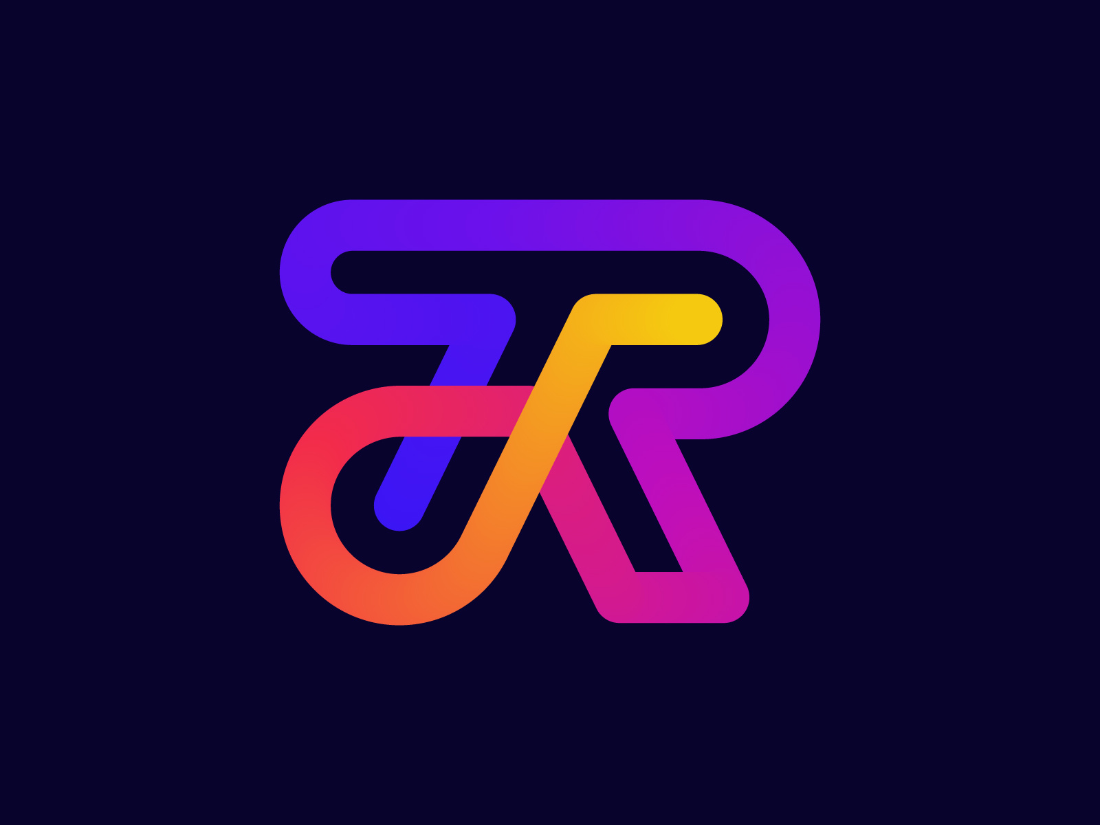 R letter mark logo design by Graphtheory on Dribbble