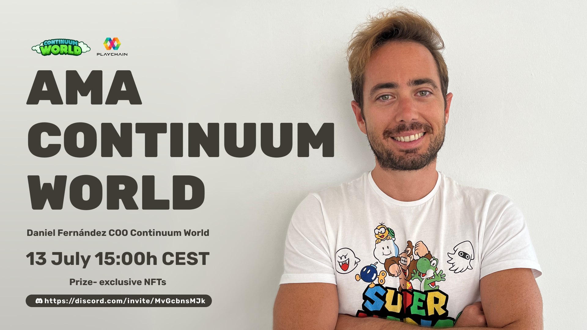 Continuum world: Event banner design by Jorge Ortuño on Dribbble