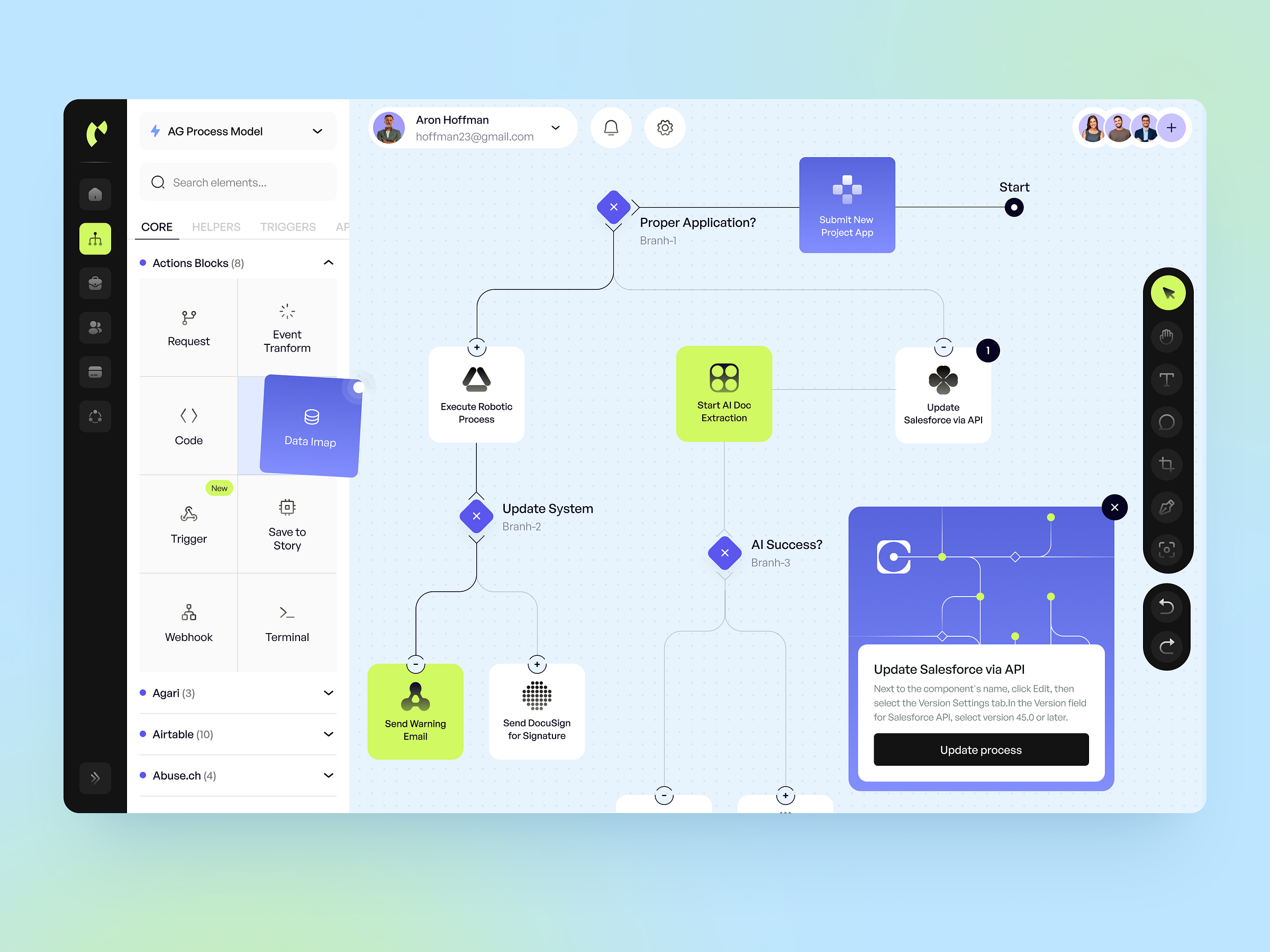 Workflow - SaaS BPM Web App by Arounda UI/UX for Arounda on Dribbble