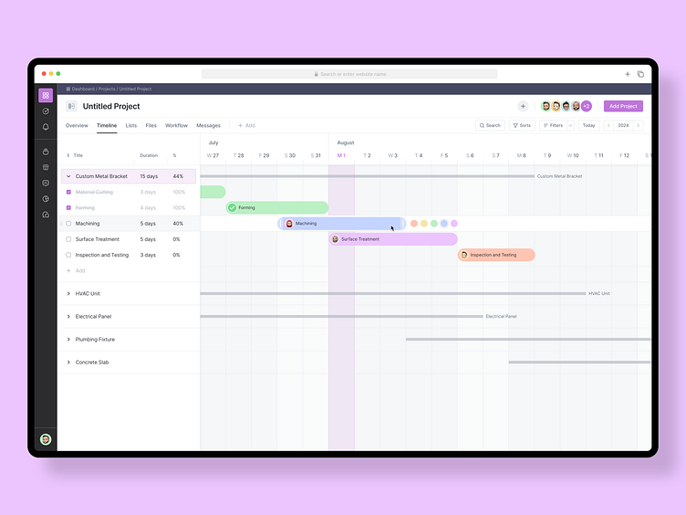Project Management Web App : Gantt Chart | UI/UX by Solus, inc. on Dribbble Project Management Web App : Gantt Chart | UI/UX by Solus, inc. on Dribbble