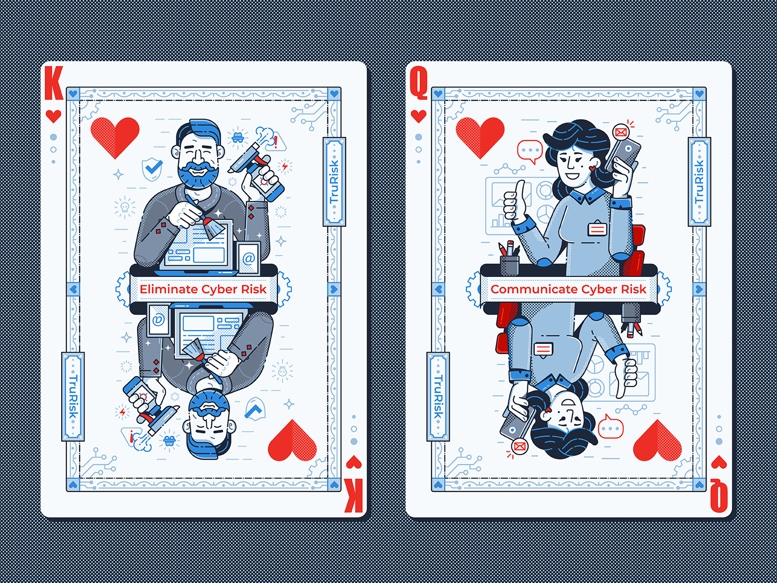 Cyber Security Playing Cards Deck. Vol.2 by Alex Krugli on Dribbble