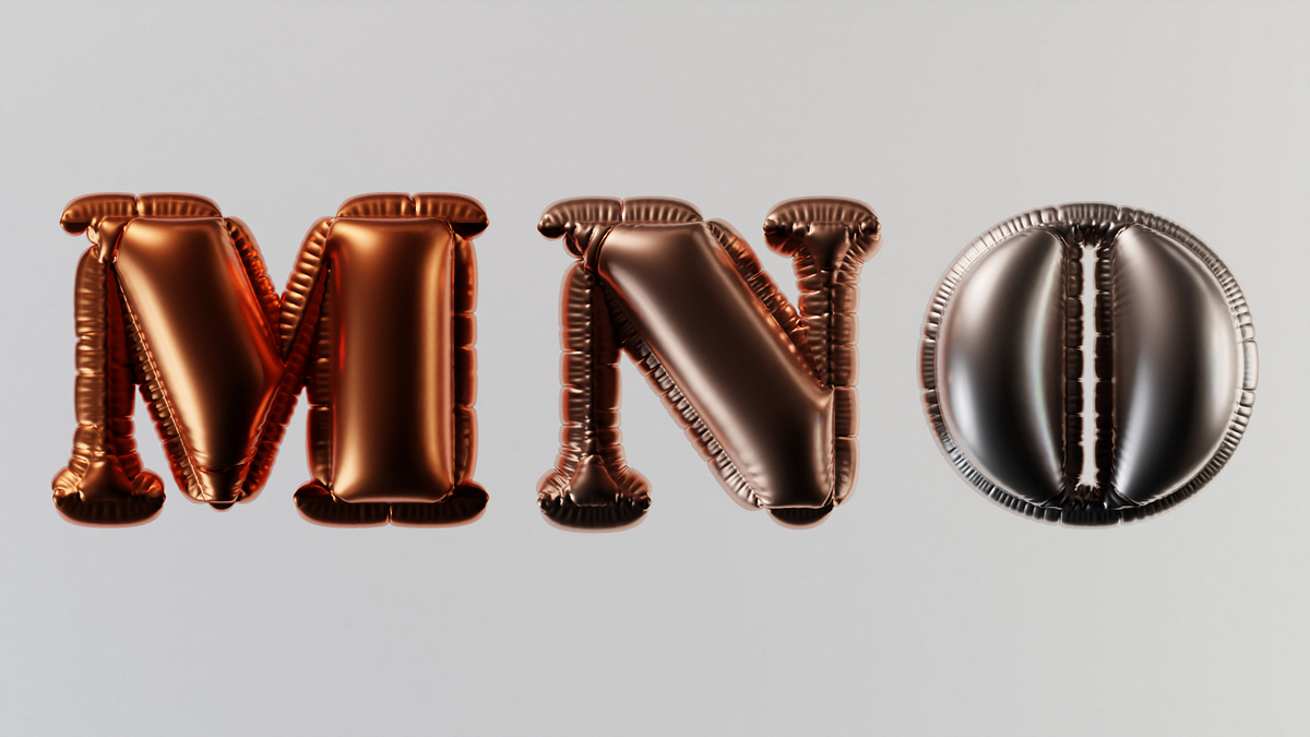 MNO - Might Not Obey -Custom inflated Typography by Ayush Kumar ...