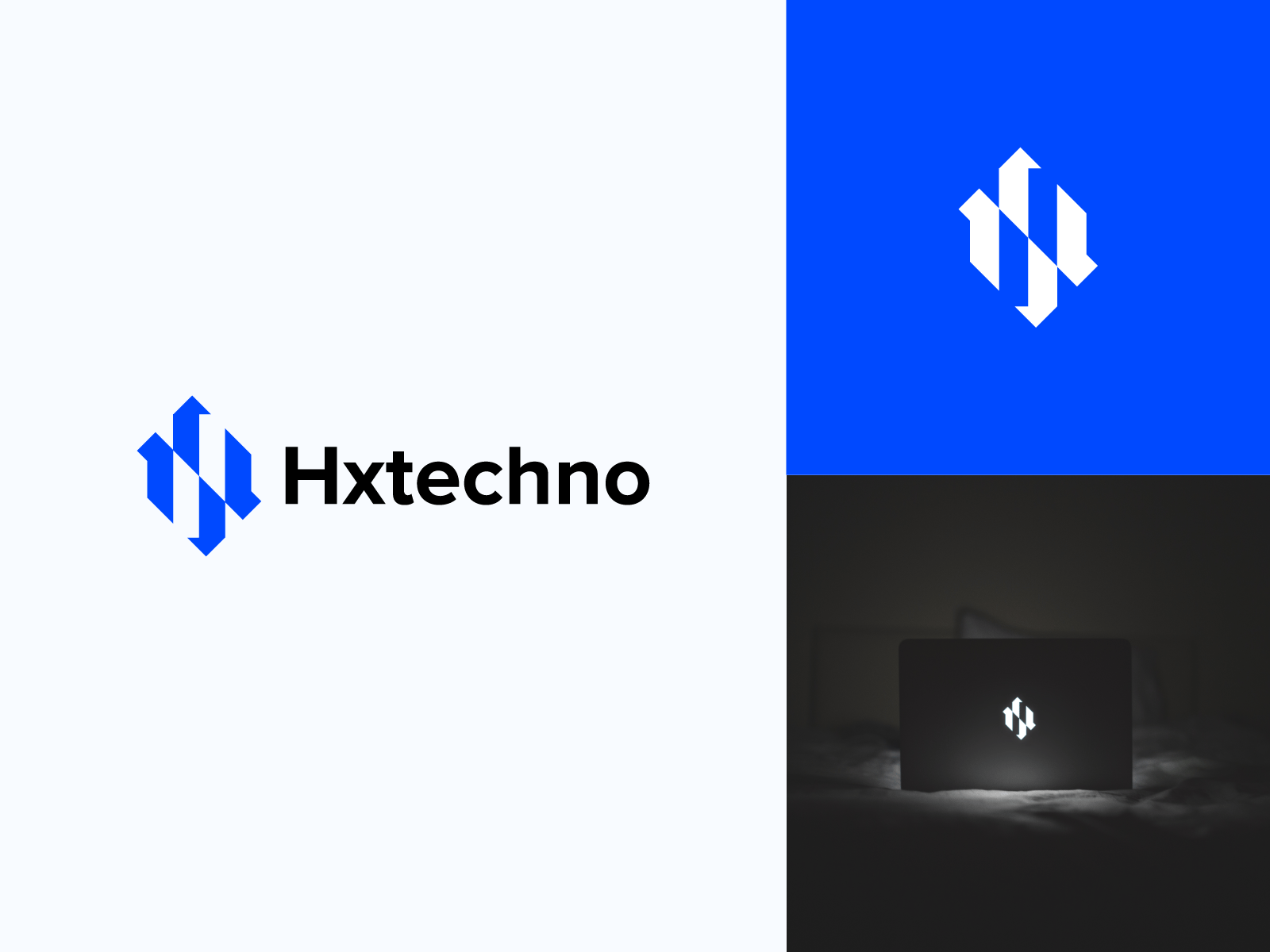 Hxtechno Logo Design, H letter mark, technology, tech, logo by Abdul ...