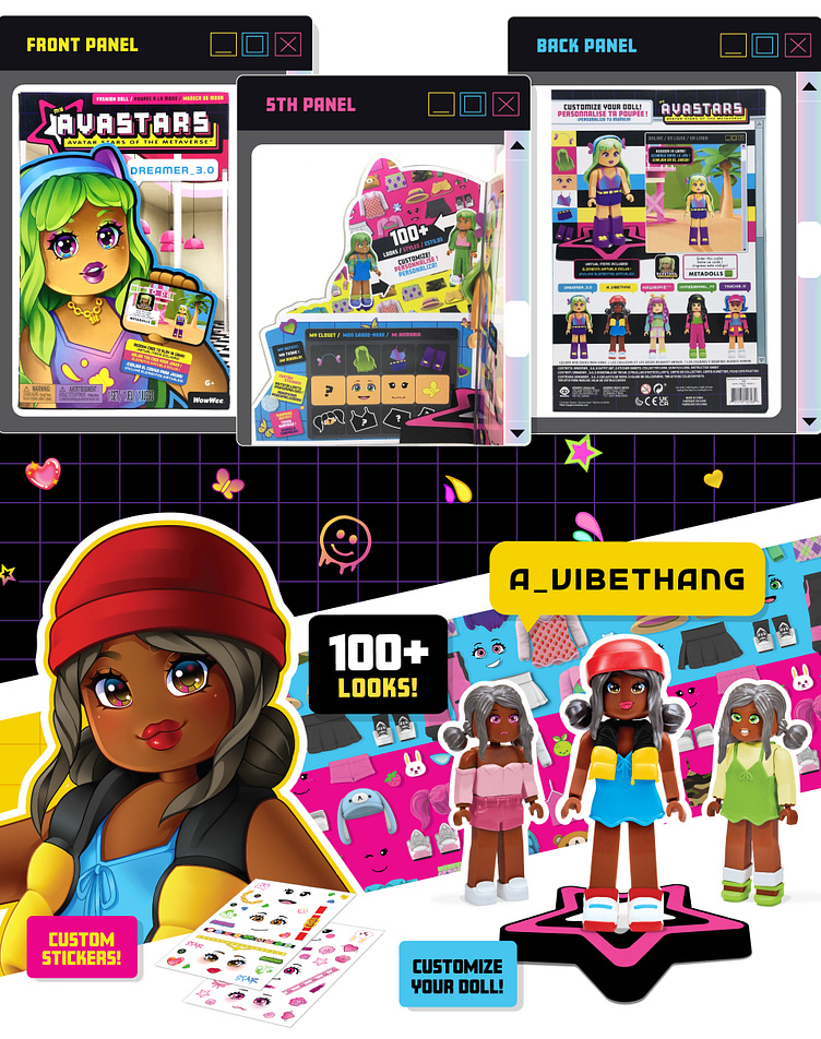Fashion Doll Branding And Toy Packaging Design By Rachel レイチェル On Dribbble