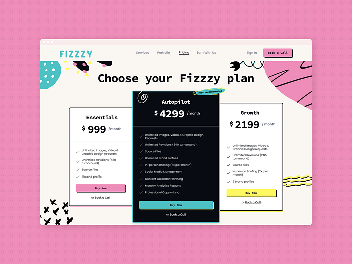 Pricing Page designs, themes, templates and downloadable graphic ...