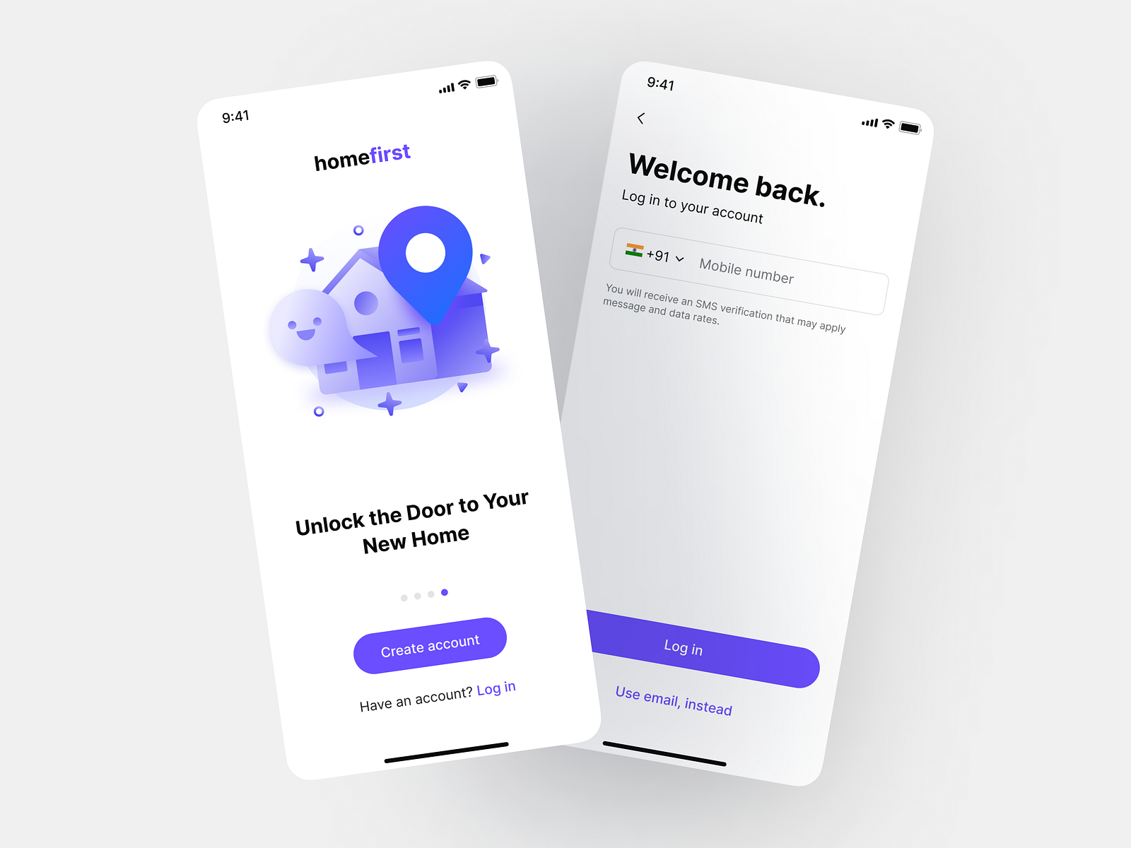 HomeFirst Property App by Milooni Yagnik on Dribbble