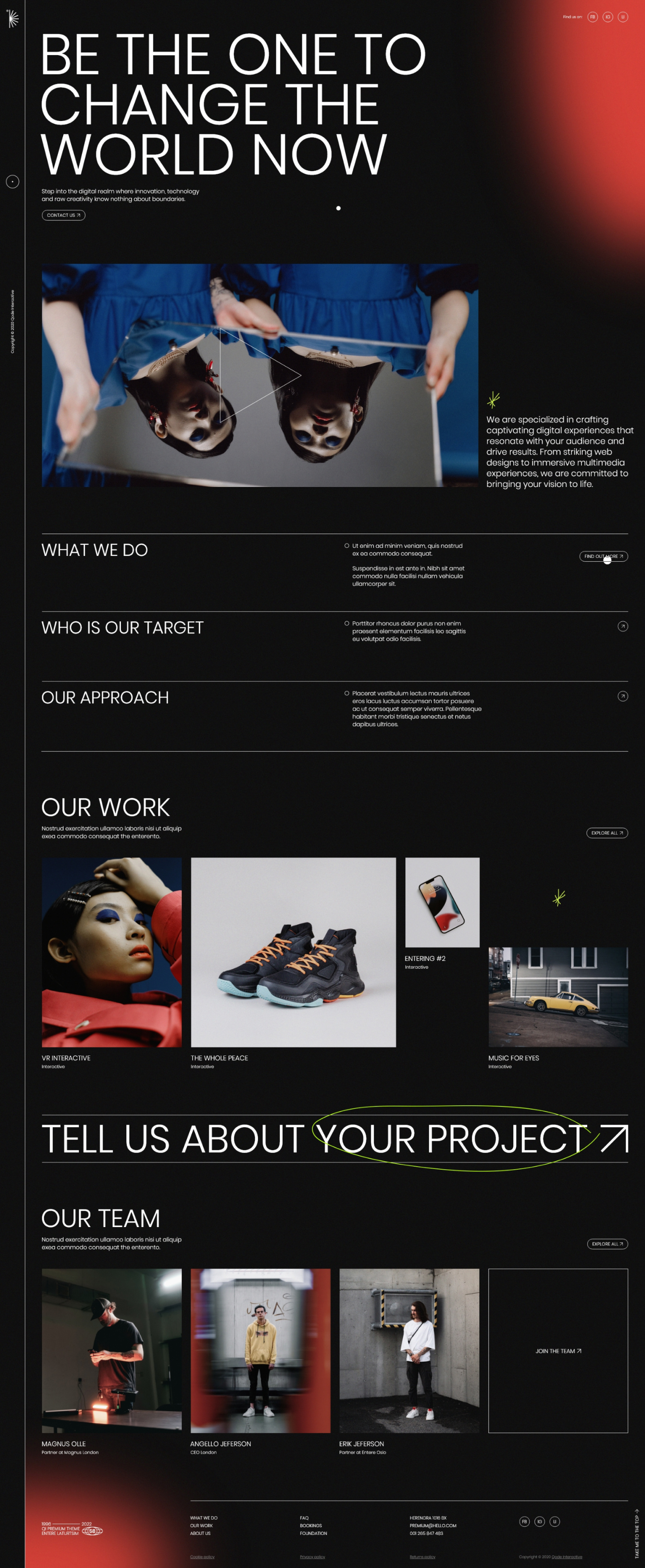 Obsius® Crative Agency Website by Aleksandar Igrošanac on Dribbble