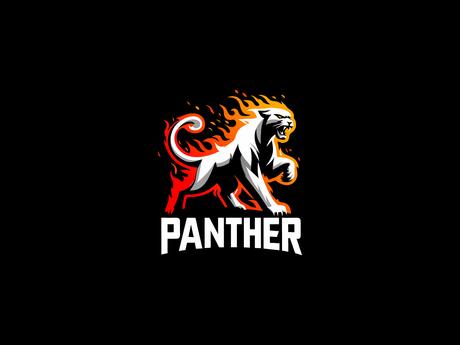 Panther Logo by Austin Smith on Dribbble