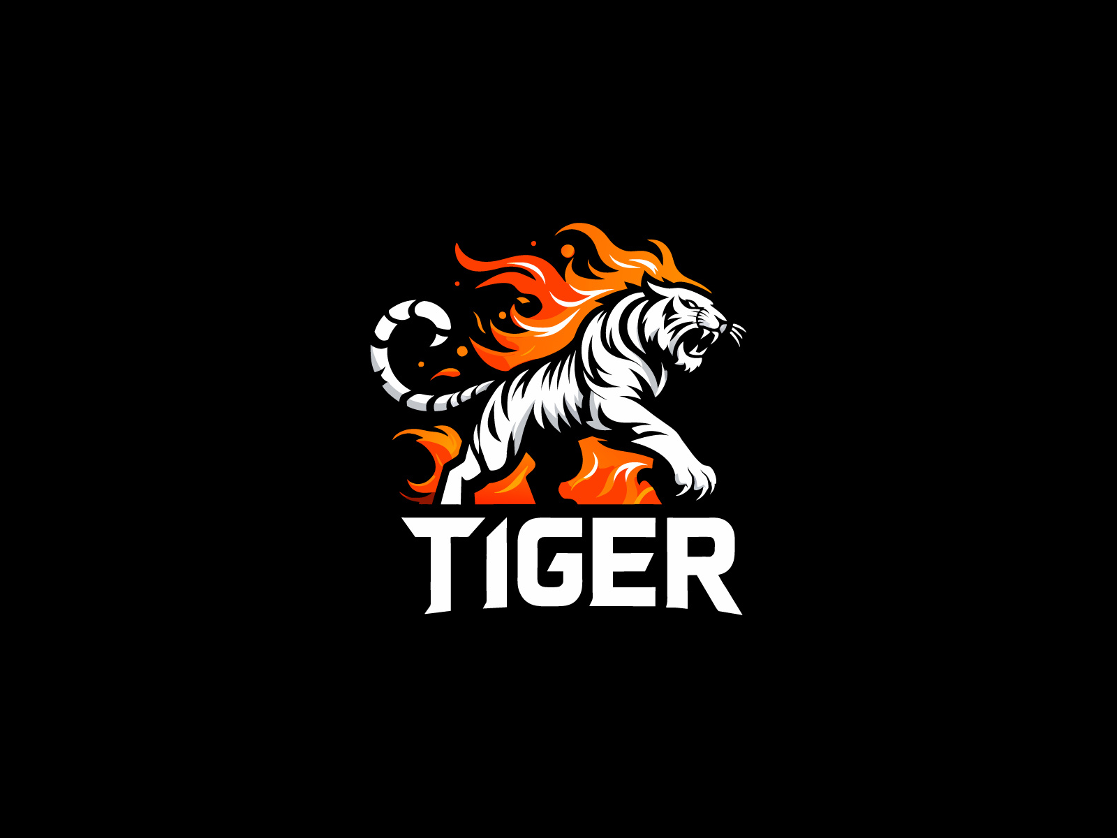 Tiger Logo by Austin Smith on Dribbble