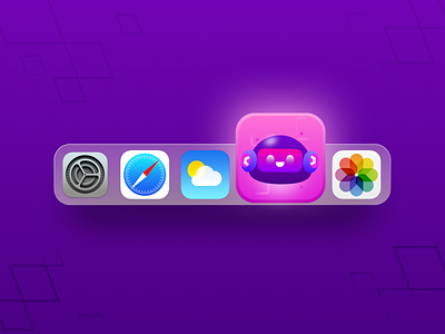A.I App Icon by Randompopsycle for Playfull Pixel Party on Dribbble