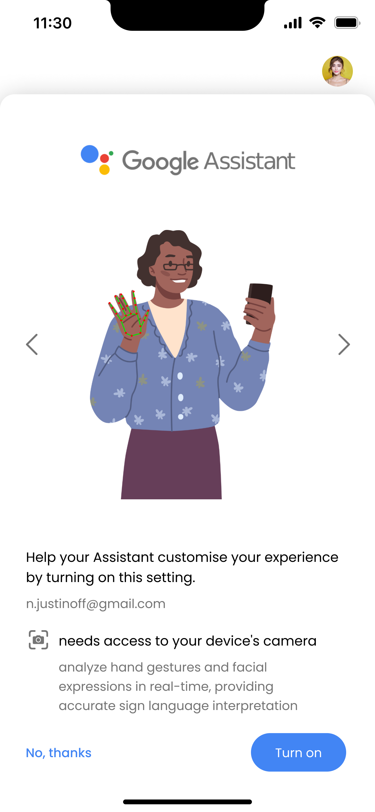 Google Assistant with Sign Language Detection by Nirmal Justin on Dribbble