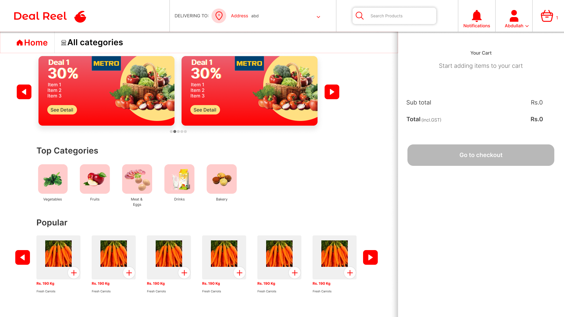 Deal Reel UI/UX Design by Abdullah Hanif on Dribbble