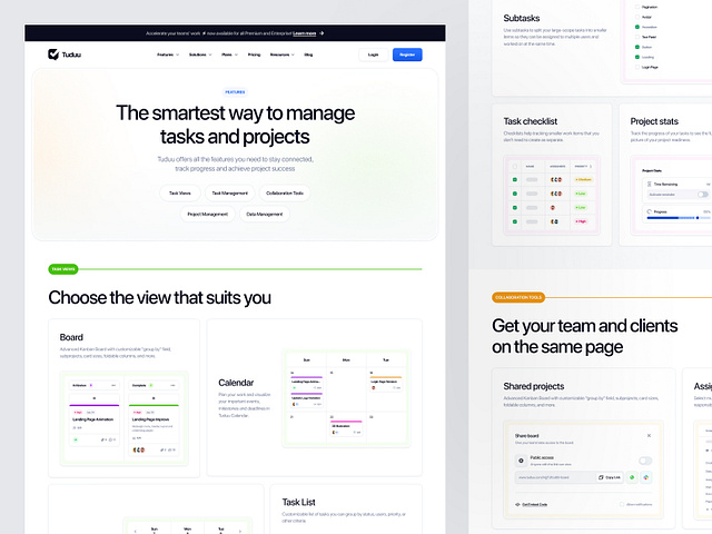 Browse thousands of Features Page images for design inspiration | Dribbble
