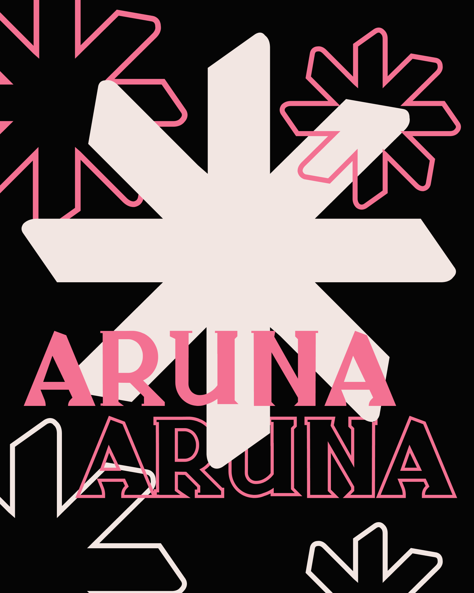 ARUNA TYPEFONT by Filato Studios on Dribbble