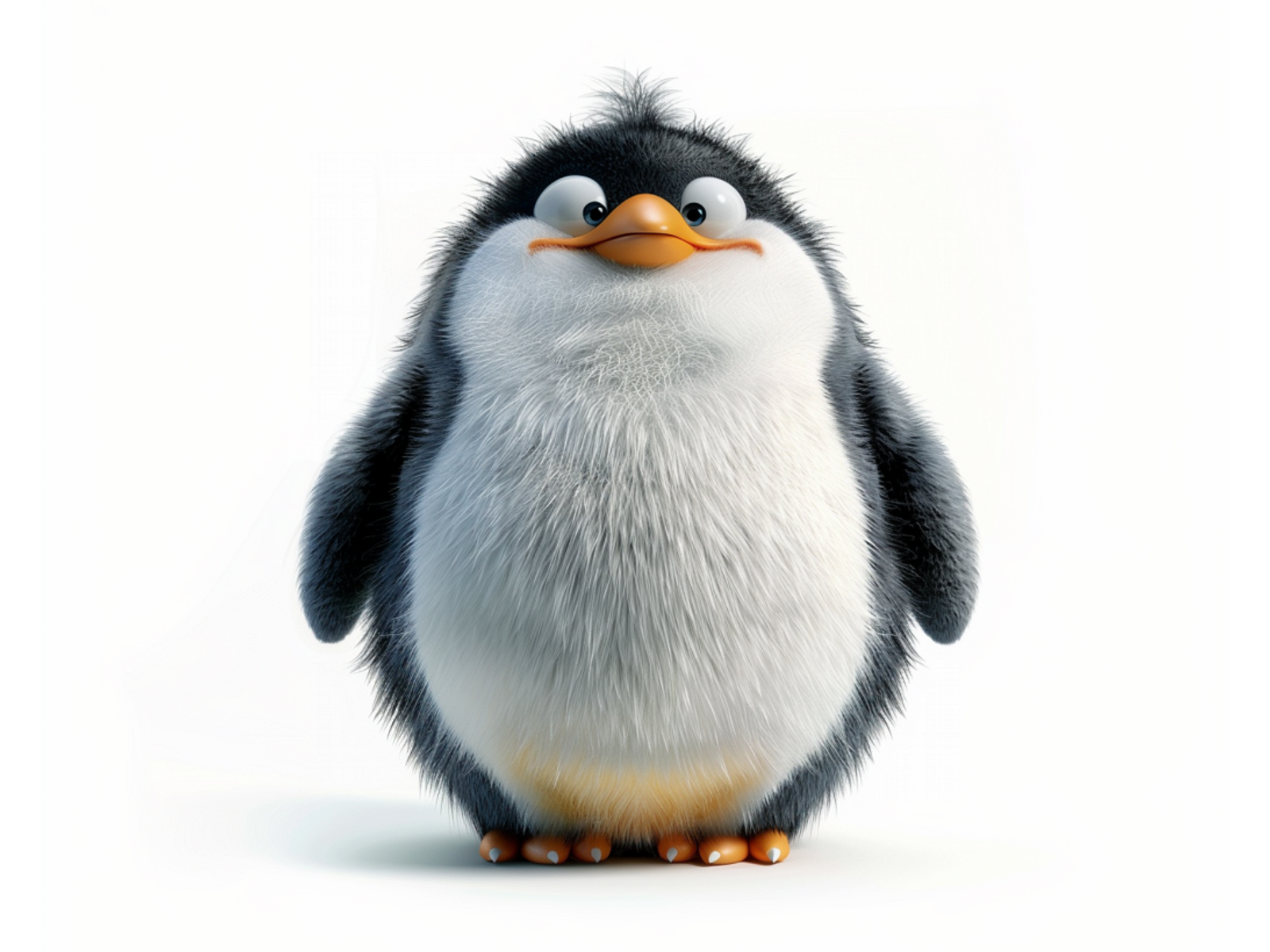 3D Cartoon Penguin | Penguin illustration by abrang on Dribbble