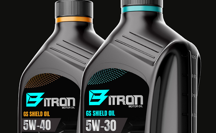 Branding... BITRON MOTOR OIL by RAGHID ABOU FAKHR on Dribbble