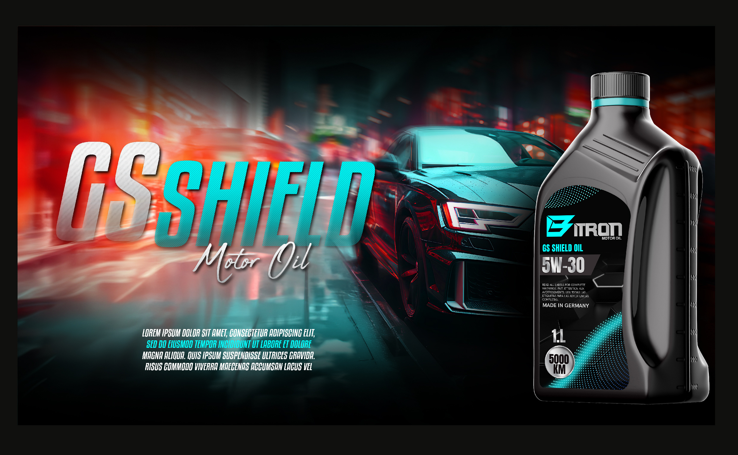 Branding... BITRON MOTOR OIL by RAGHID ABOU FAKHR on Dribbble