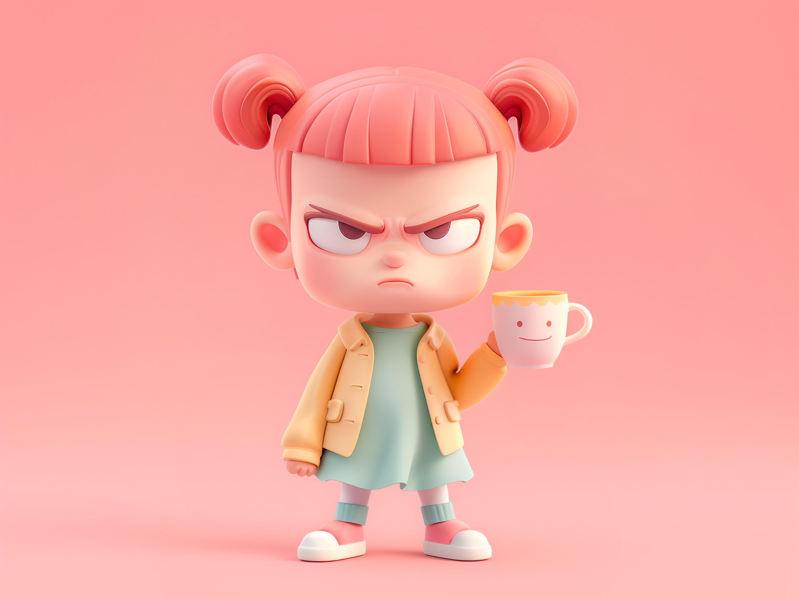 Angry Girlfriend Cartoon