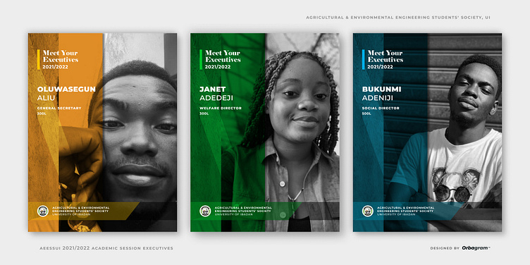 Profile Card Design for AEESS by Obaloluwa Animashaun on Dribbble