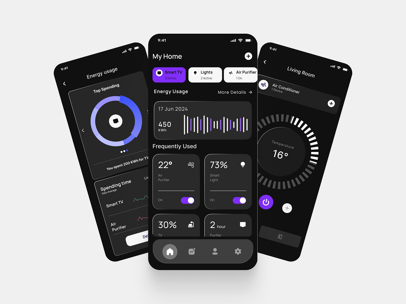 Smart Home App by Babak Mammadli on Dribbble
