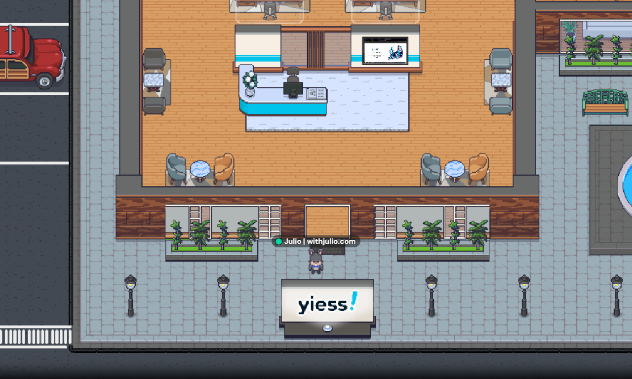 Gather Town Map Design - Simple Office by With Julio | on Dribbble