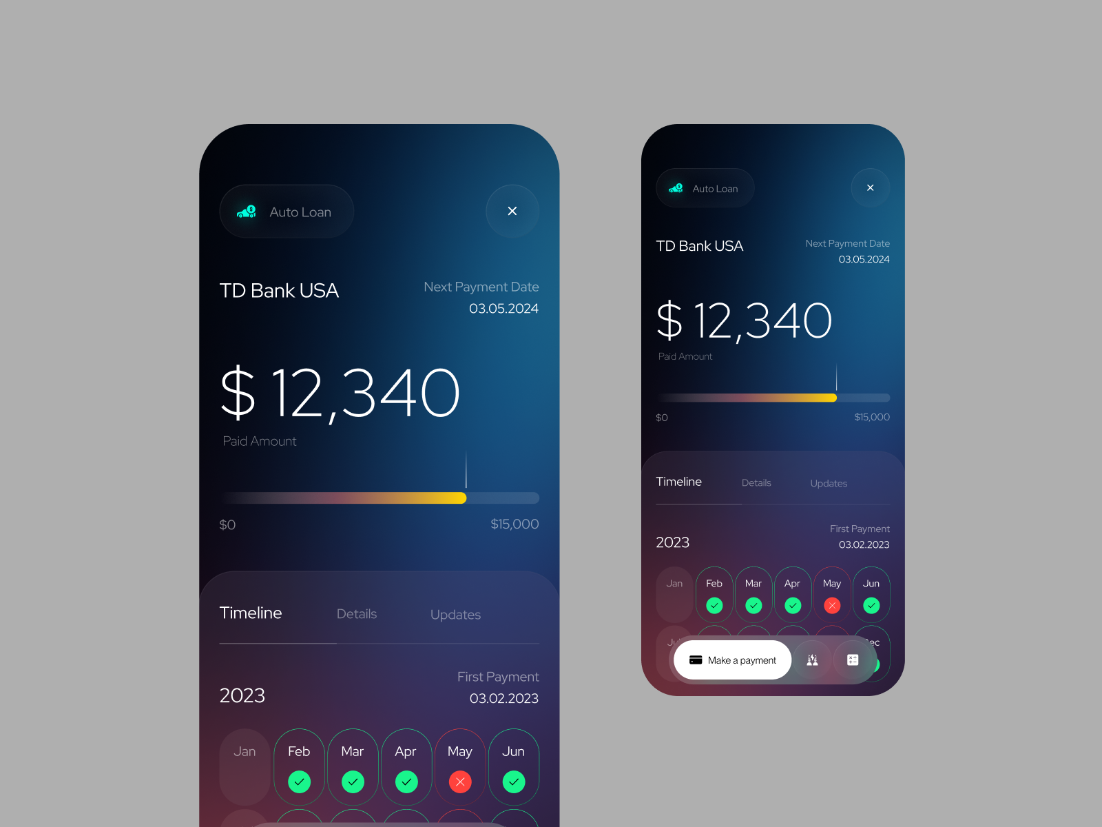 Credit Pros App - AI Credit Score Dashboard by Mari S. for RonDesignLab ...