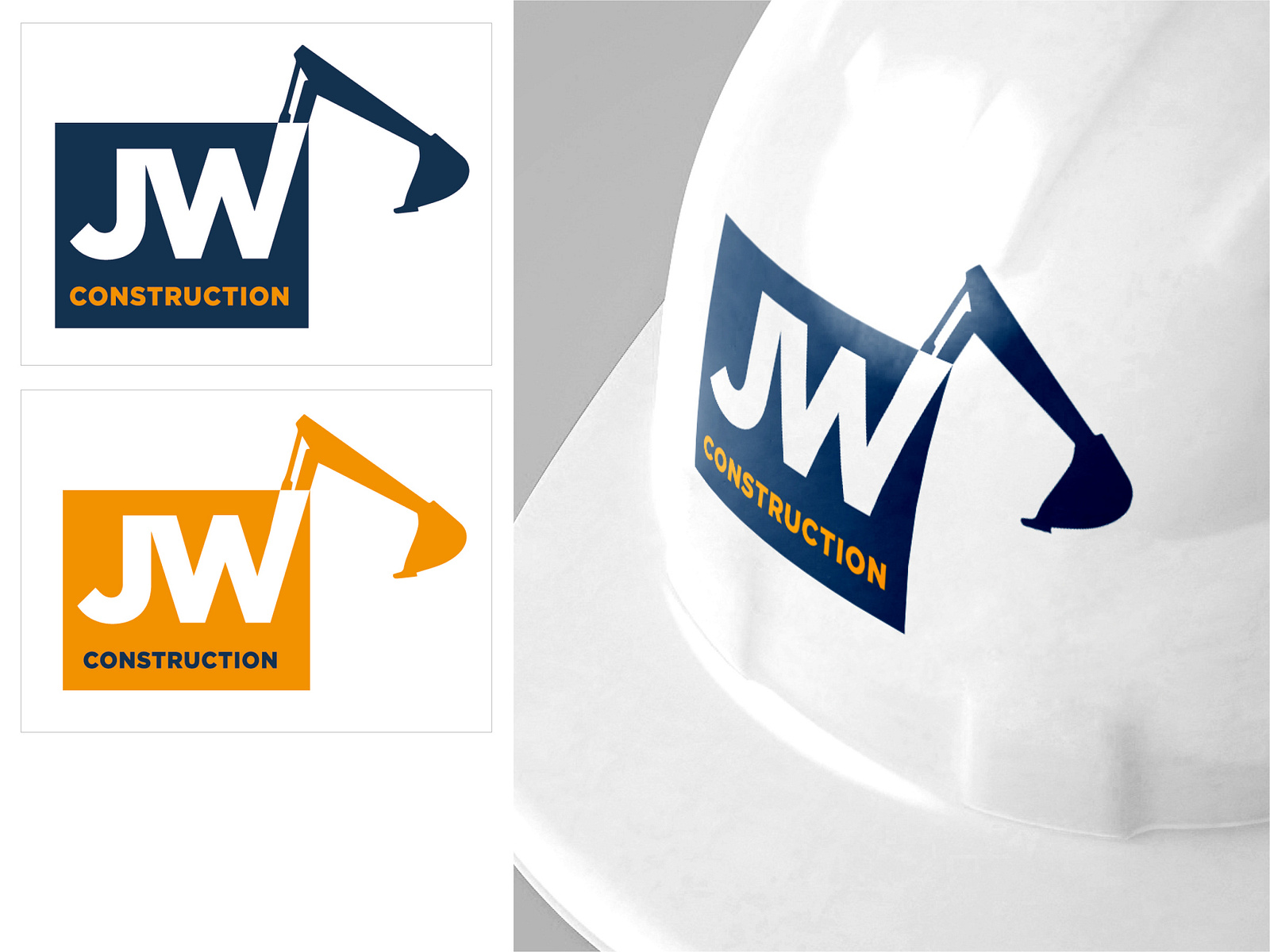 JW Construction Ltd. Logo Design by Darren James Higginbottom on Dribbble
