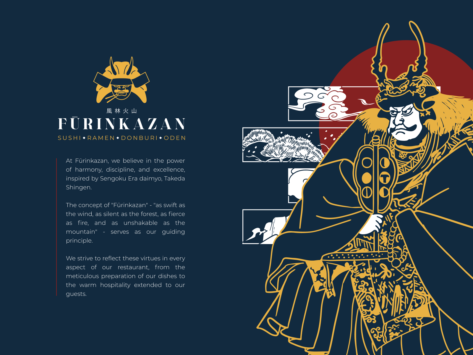 Furinkazan - Brand Guidelines Concept by March Fonda on Dribbble