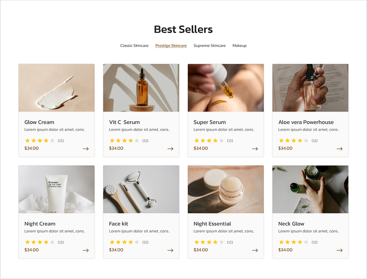 Product Card & Products Section by Ahmed Bin Aslam on Dribbble