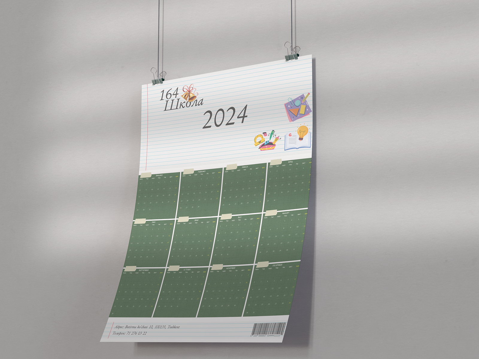 Calendar by Nodirbek Kodirov on Dribbble