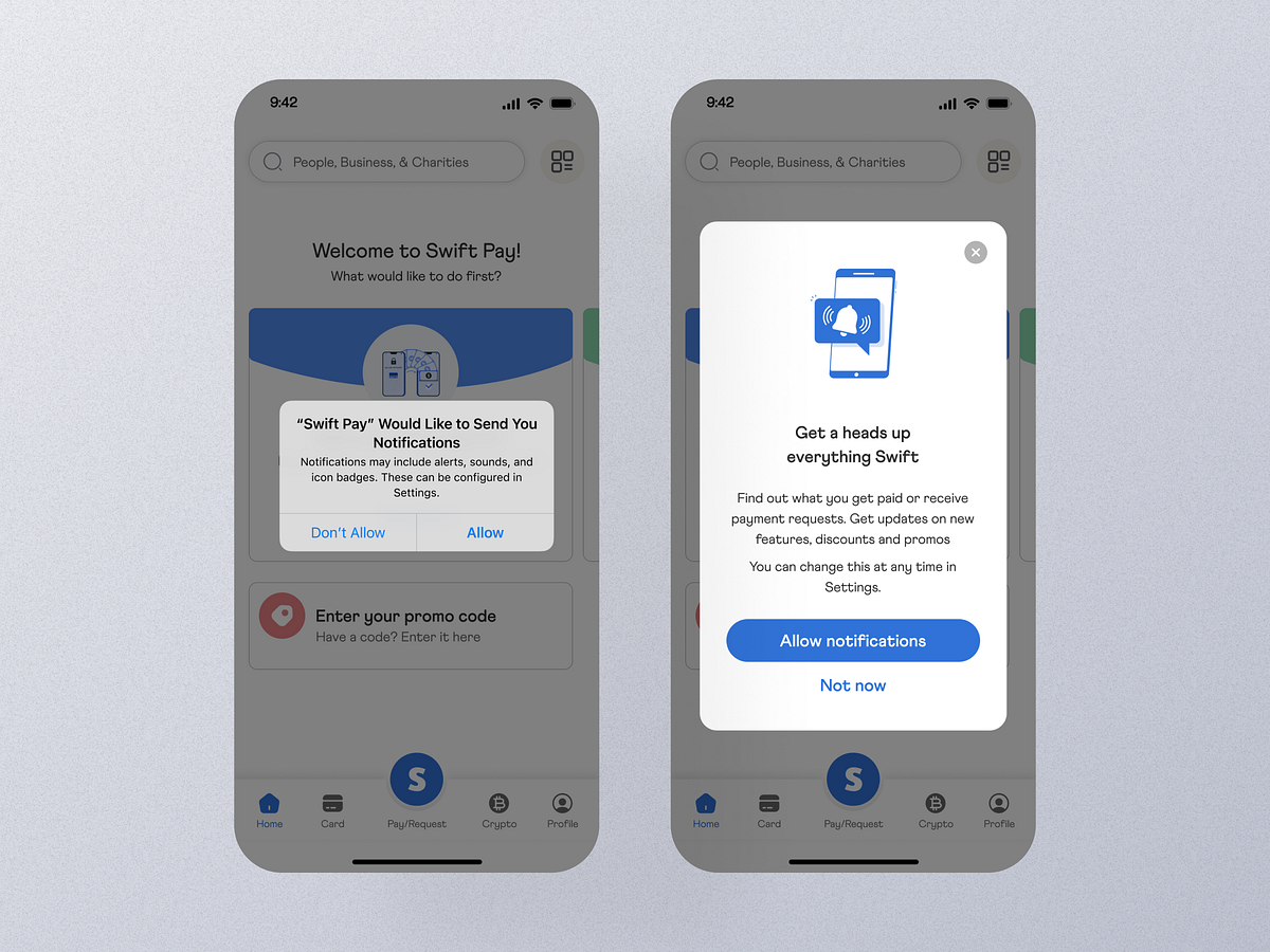 Notification UI designs, themes, templates and downloadable graphic ...