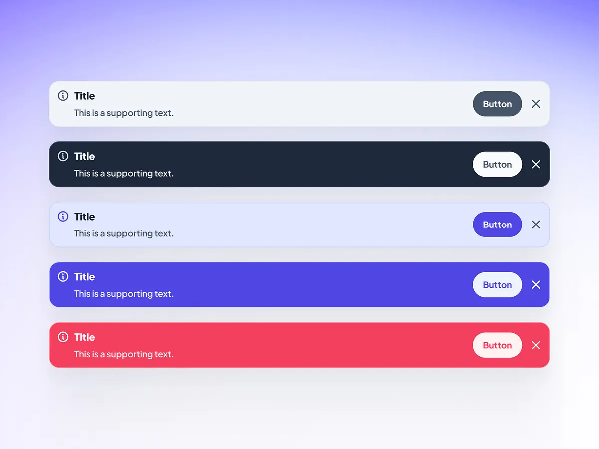 Notification UI designs, themes, templates and downloadable graphic ...