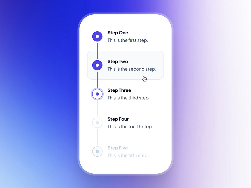 Progress UI designs, themes, templates and downloadable graphic ...