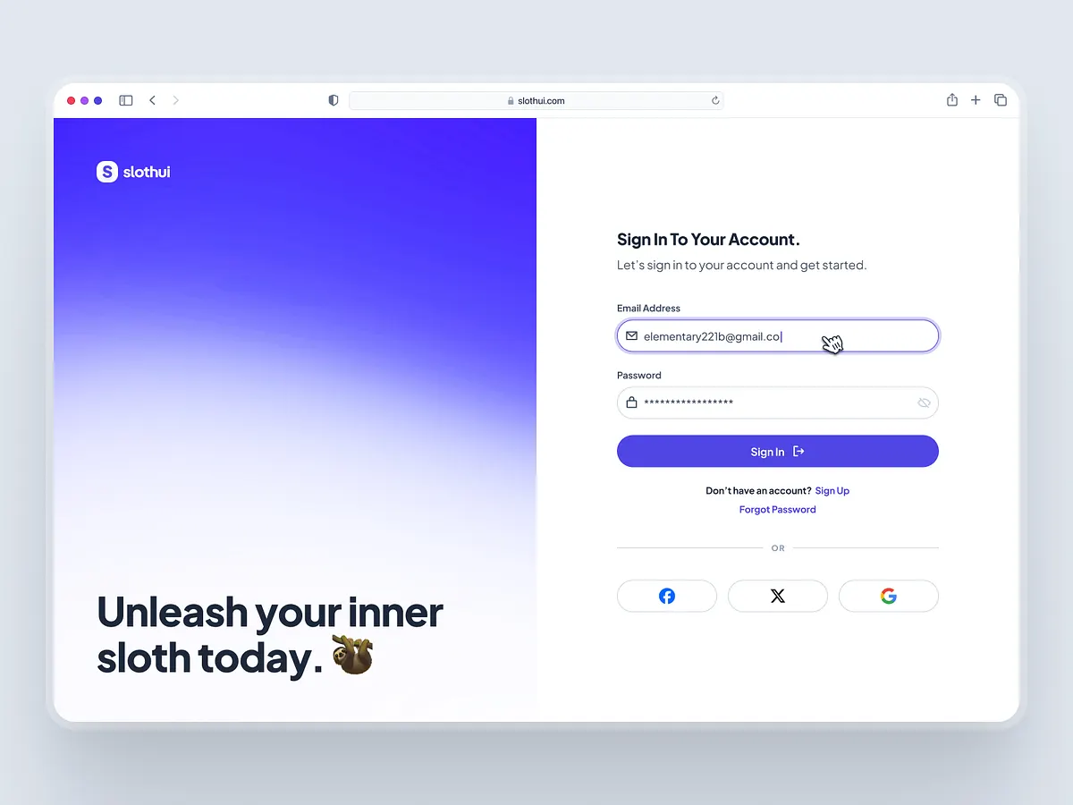 Authentication Screen designs, themes, templates and downloadable ...