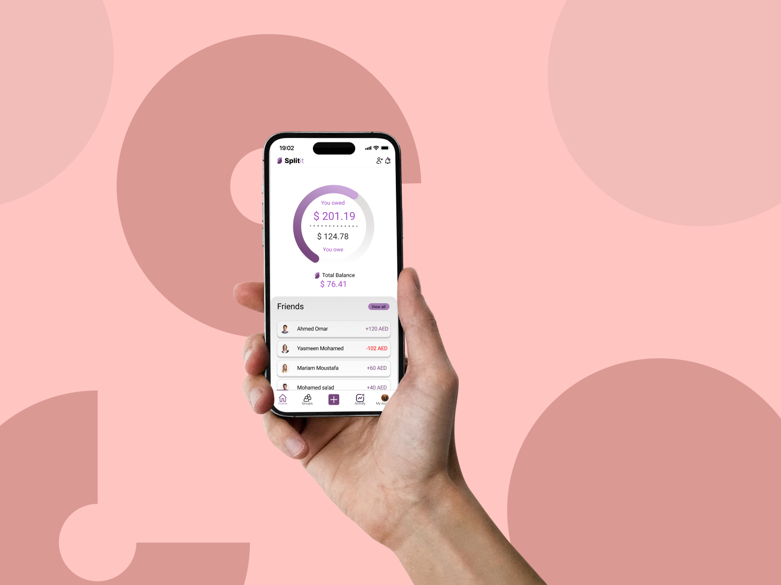 Split It — Expense Sharing iOS App UI Design by Mohamed ALMaghawry on ...