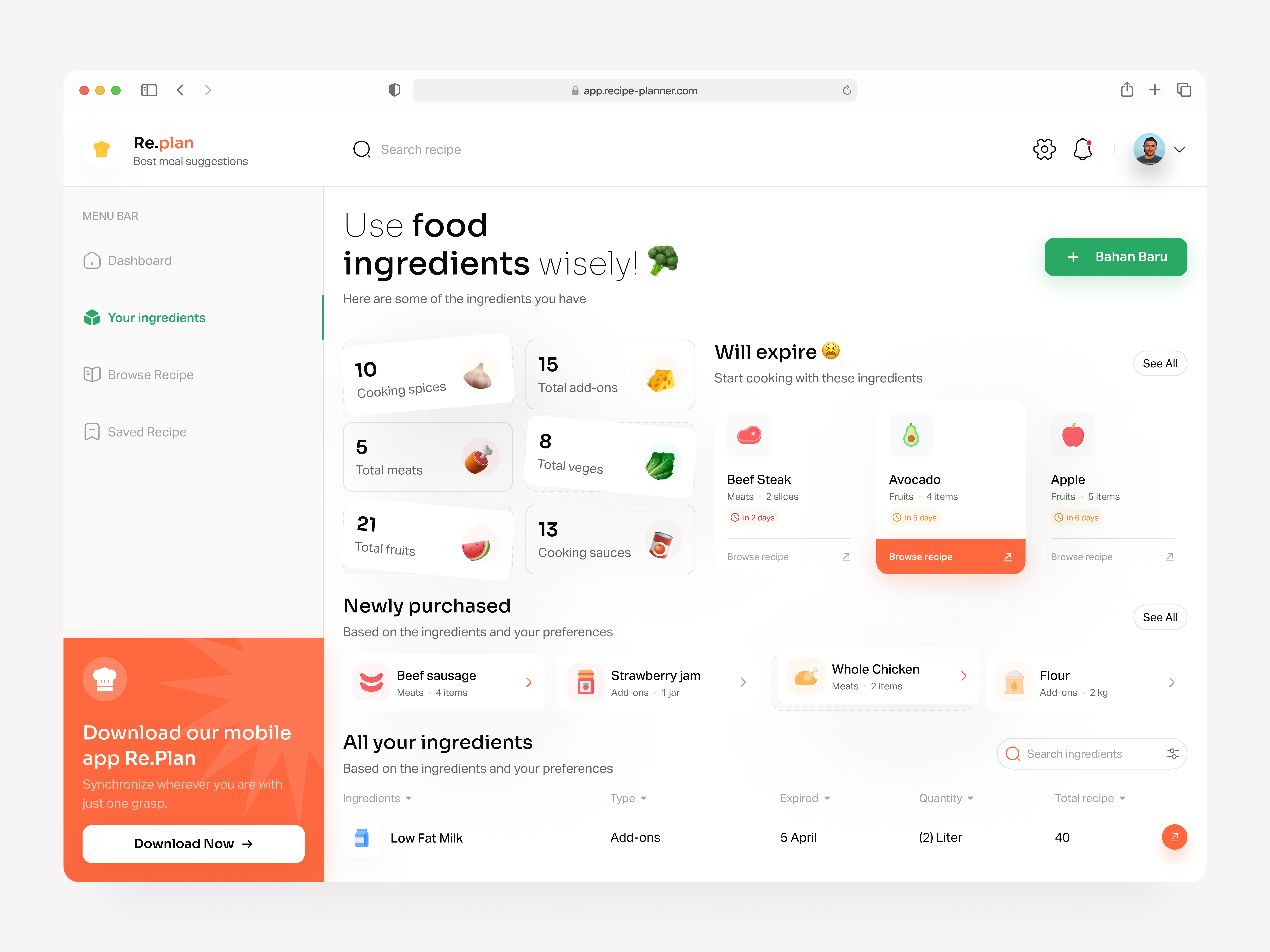 Recipe Website designs, themes, templates and downloadable graphic ...