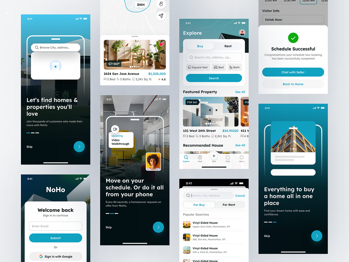 App Home Page designs, themes, templates and downloadable graphic ...