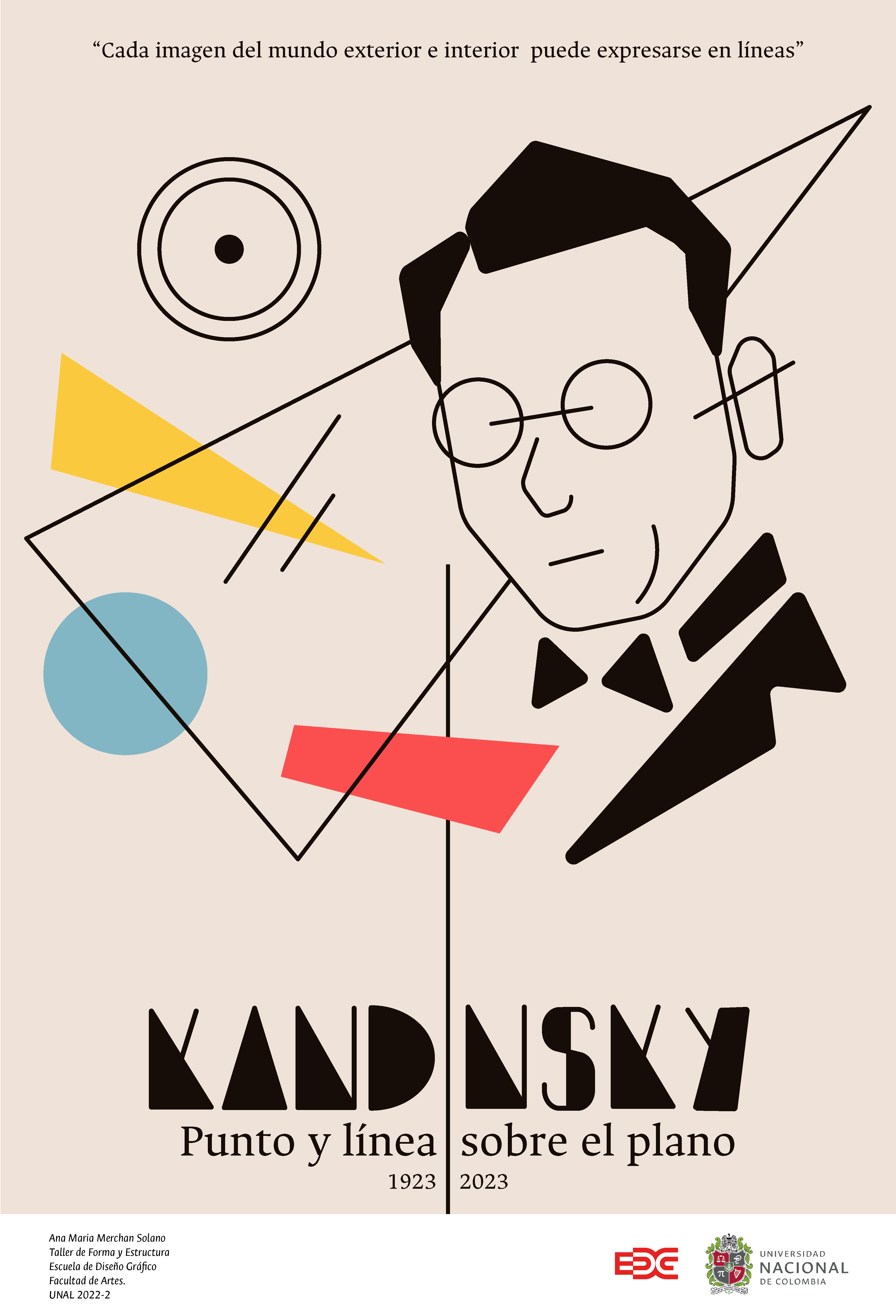 Kandinsky Poster by Ana M Solano on Dribbble