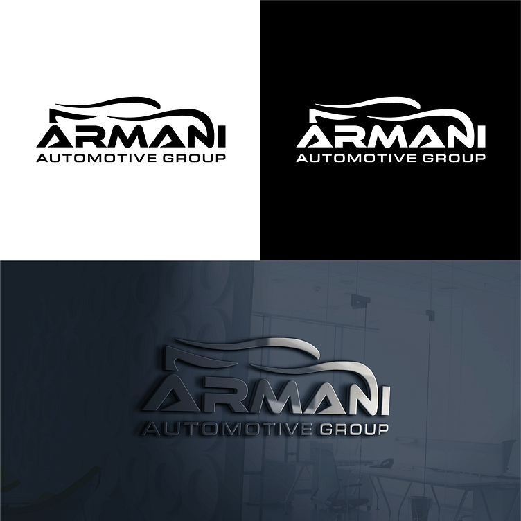 Dynamic Automotive Logo Design by Dil Nawaz | The Lion Studios on Dribbble