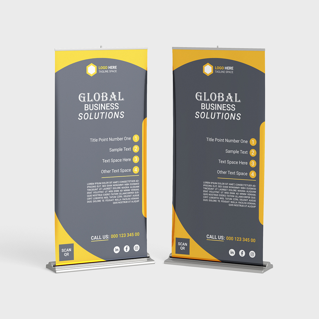 Creative X-Stand Banner Design by Tajbi-ul Misor on Dribbble