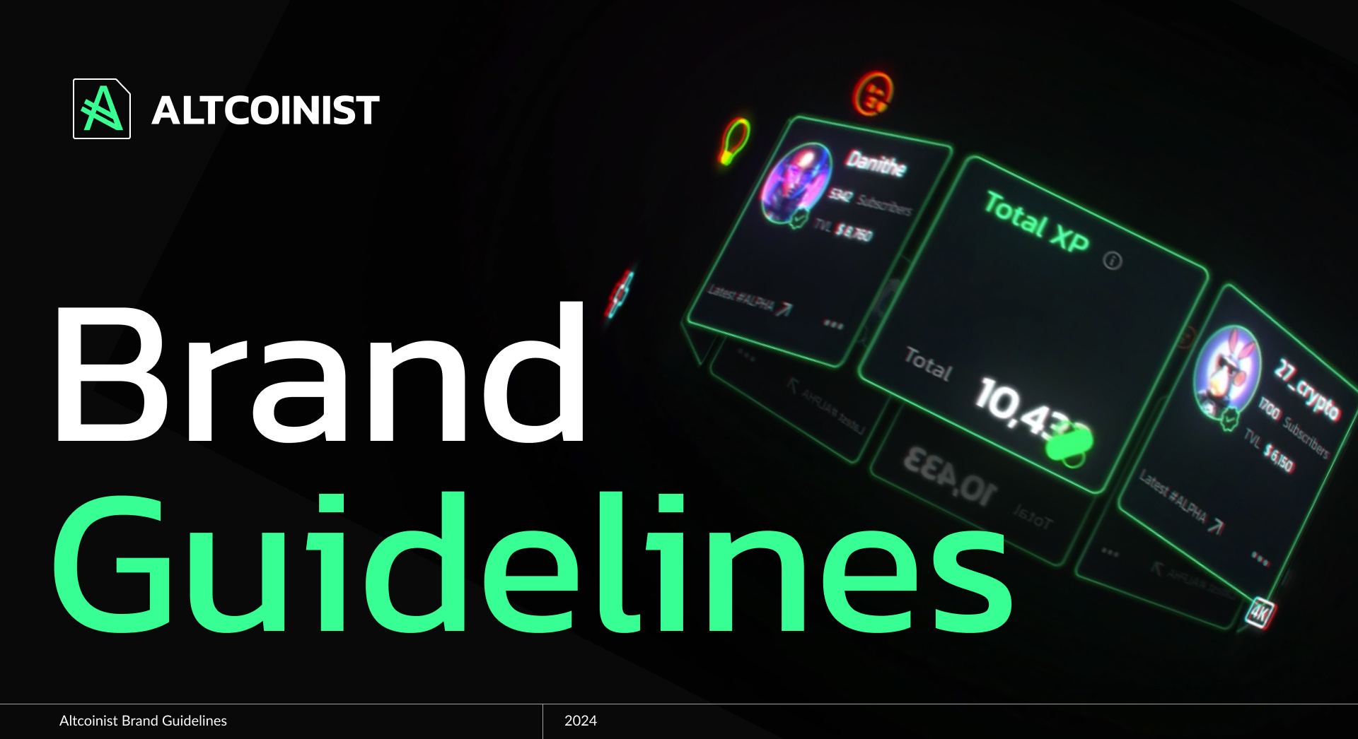 Altcoinist Corporate Identity by Alexander Zavaliy on Dribbble