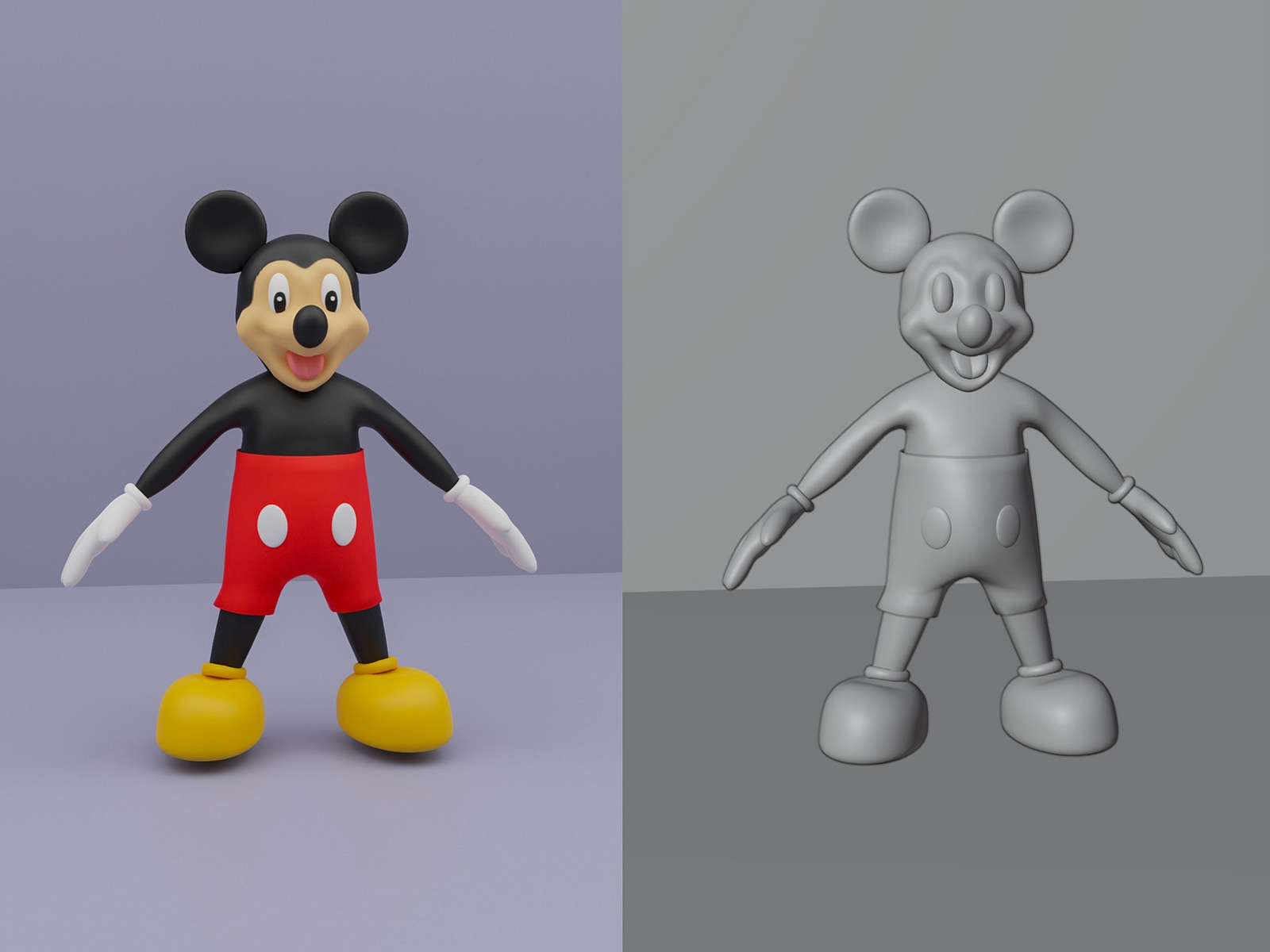 Mickey Mouse By Daniela Synychka On Dribbble