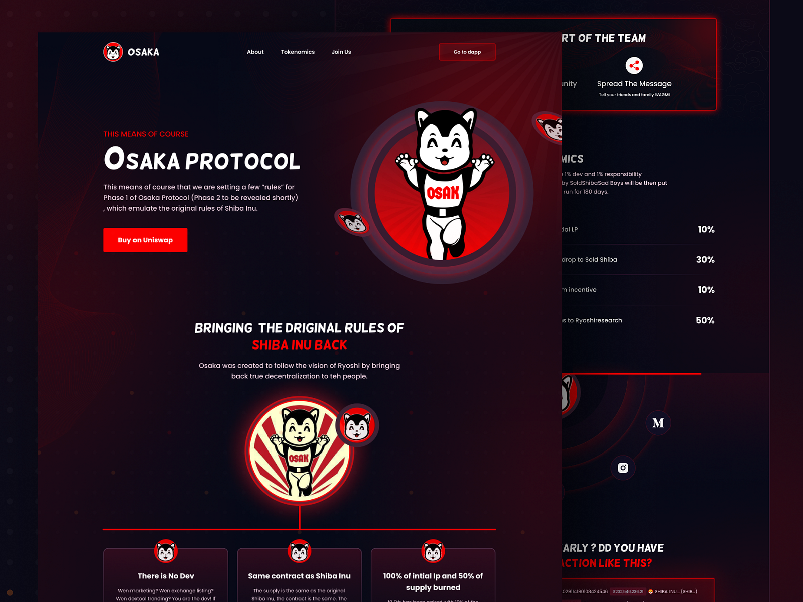 Meme coin website by UIX SAIDUR SAJIB on Dribbble