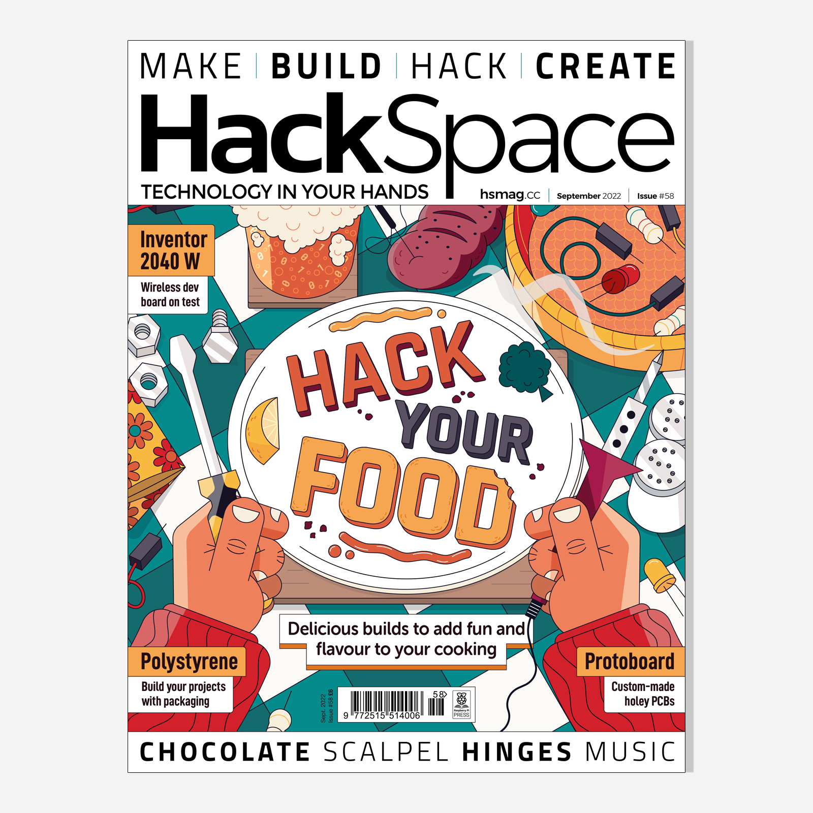 Hack Your Food by Sam Alder on Dribbble
