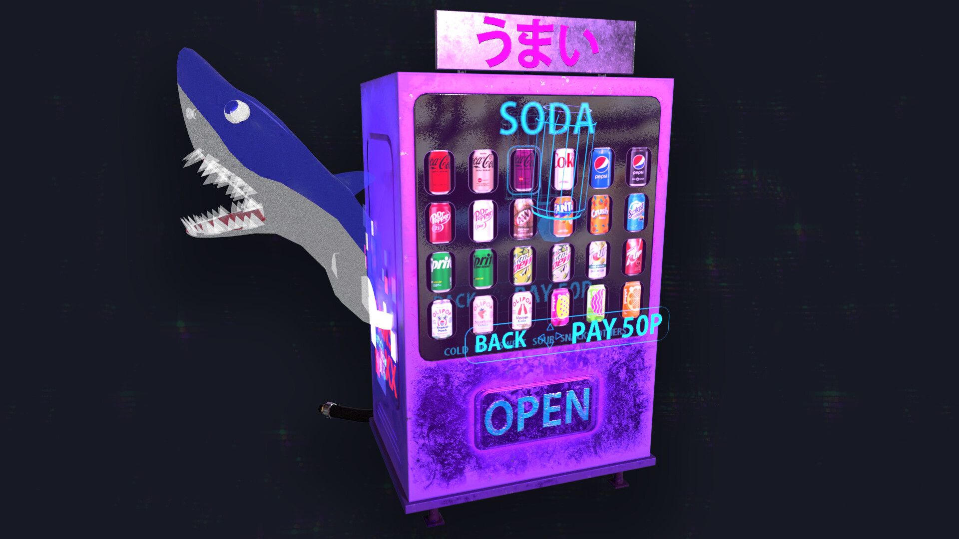 Vending machine by Anastasia on Dribbble