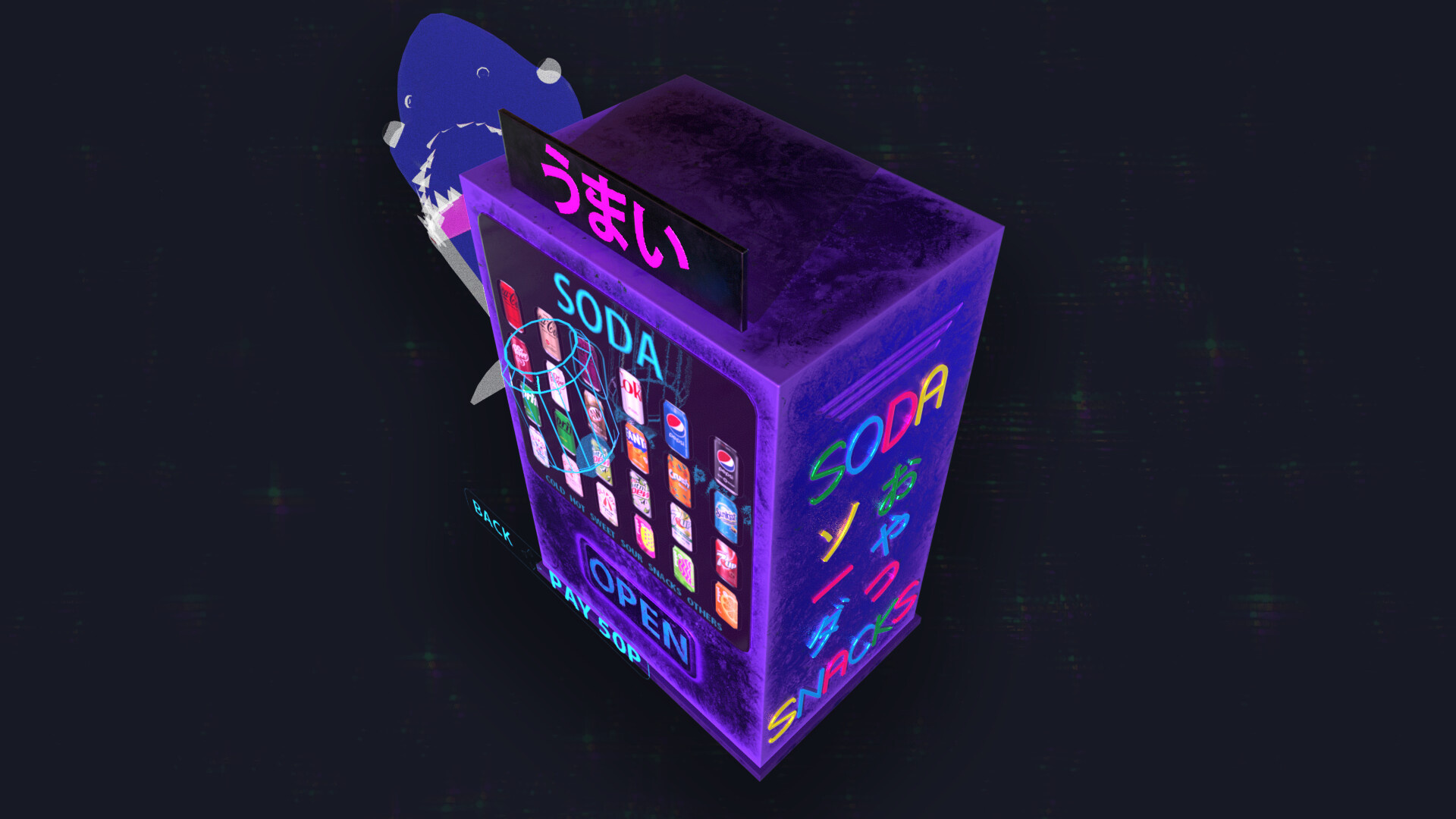 Vending machine by Anastasia on Dribbble