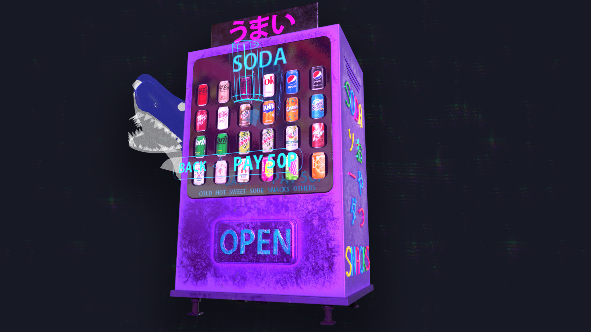 Vending machine by Anastasia on Dribbble