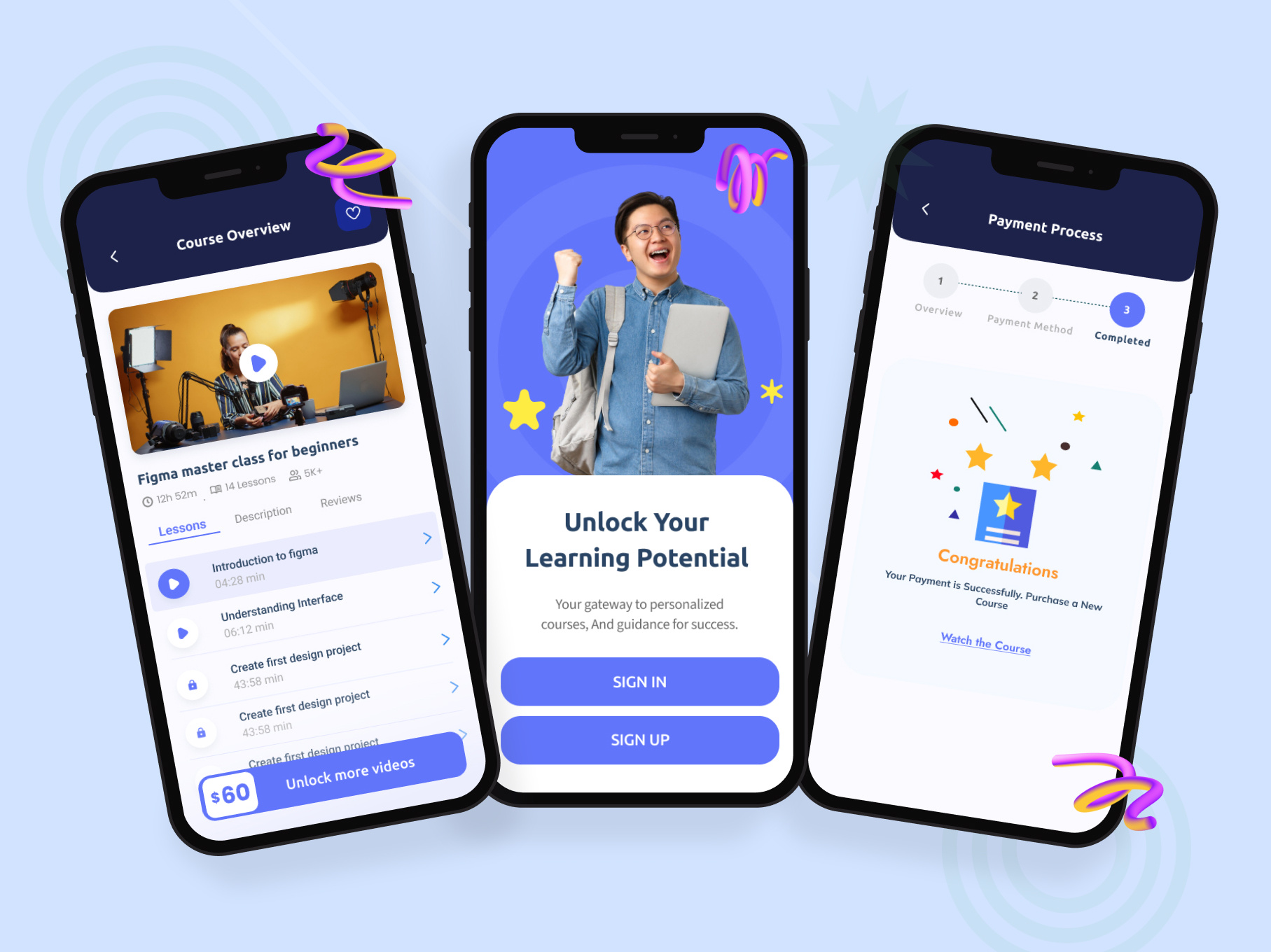 E-learning app UI Design 🚀👨‍🎓 by Saif Abdullah Hadi on Dribbble