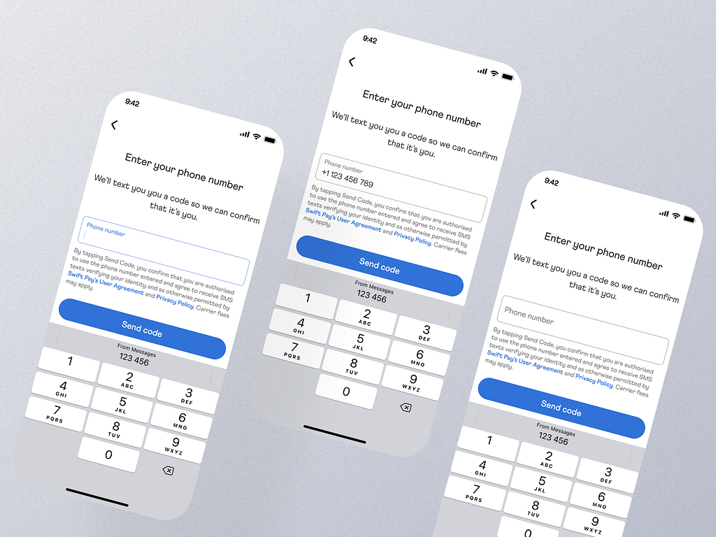Phone number Mobile App Ui by UI Ants on Dribbble